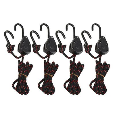 Ratchets Kayak Rope Tightener Anti-rust Dipping S Hook Ratch