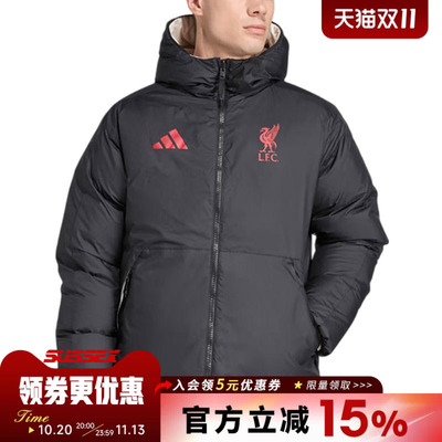 阿迪达斯运动休闲羽绒服