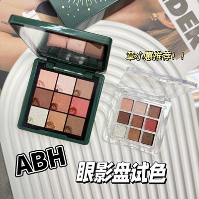 Anastasia Beverly Hills abh9色眼影小样cozy温暖锈色粉棕盘试色