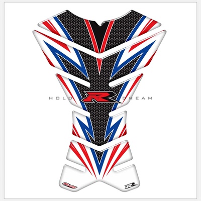 适用铃木GSXR 600 750 Hayabusa GSR750 GSR600 滴胶鱼骨3D油箱垫