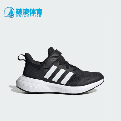 阿迪达斯魔术贴耐磨运动鞋跑步鞋