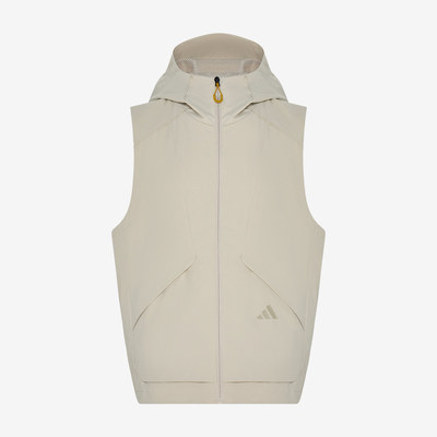 Adidas阿迪达斯正品XPLORIC男女连帽拉链口袋户外单马甲LI3237