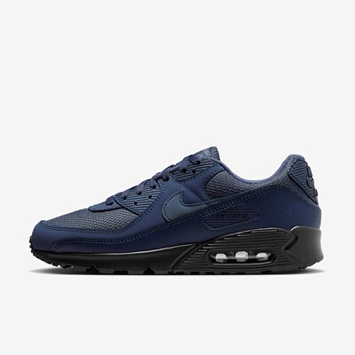 Nike耐克正品Air Max 90男款皮革时尚运动潮流跑步鞋HQ3828-451