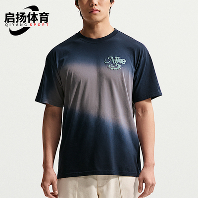 Nike/耐克正品夏季男士运动时尚印花圆领日常休闲T恤IH1152-015