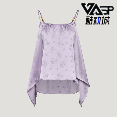 Adidas/阿迪达斯正品女士新中式透气时尚休闲背心T恤LD6442