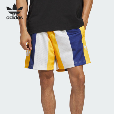 Adidas/阿迪达斯正品三叶草男女时尚透气运动篮球短裤JD5187