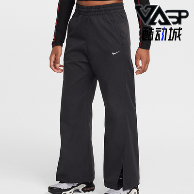 Nike/耐克正品Sportswear大童轻盈梭织日常休闲阔腿裤HQ9401-010