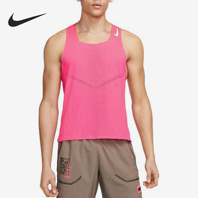 Nike/耐克正品Dri-FIT男士圆领无袖网眼运动背心DM4624-639