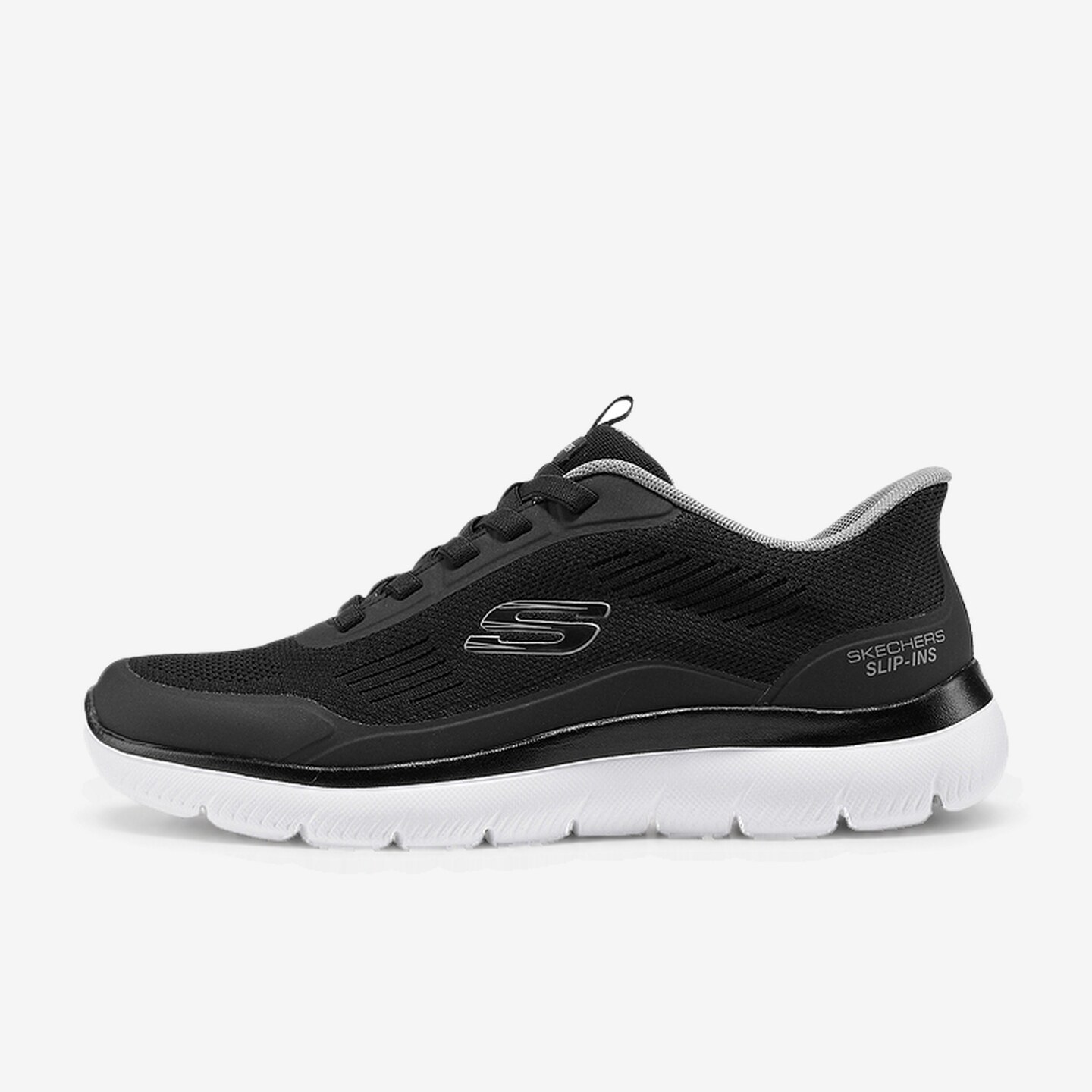Skechers斯凯奇正品SPORT MENS男款低帮生活运动休闲鞋233047-BKW