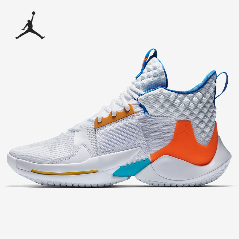 Nike/耐克正品JORDAN WHY NOT ZER0.2 男子篮球鞋BV6352-100