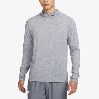 Nike/耐克正品2025男士耐穿立领印花运动跑步长袖上衣FB8573-084