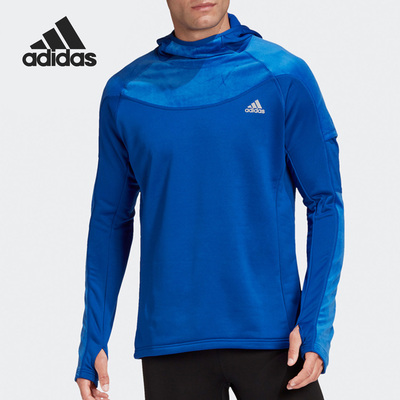 阿迪达斯男子跑步连帽衫