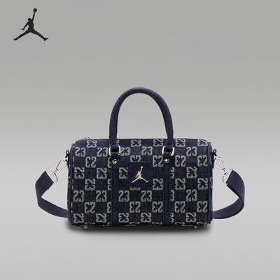 Nike/耐克正品JORDAN男女款运动复古满印迷你斜挎包IZ8440-455