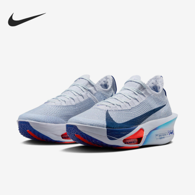 Nike/耐克正品Alphafly3新款女灰蓝色竞速经典鞋跑步鞋FD8315-001