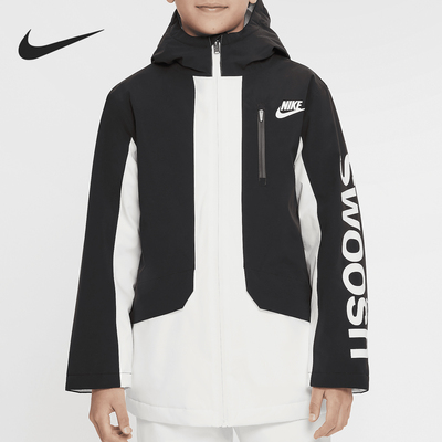 Nike/耐克正品冬季新款大童梭织保暖户外休闲外套HQ7158-133