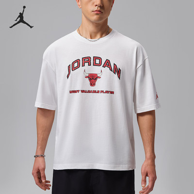Nike/耐克正品Jordan男士字母印花经典休闲短袖T恤IF3122-100