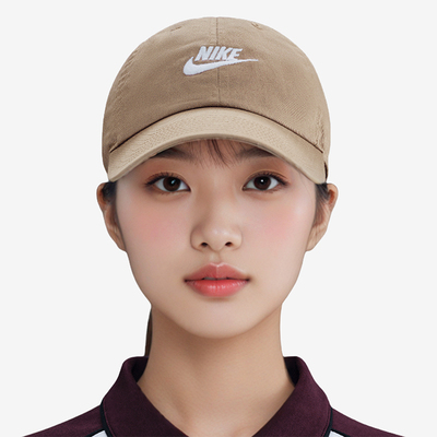 Nike/耐克正品Club Futura男女经典时尚软顶水洗运动帽FB5368-297