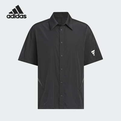 Adidas/阿迪达斯官方正品夏季男士凉感运动翻领短袖衬衫KB5948