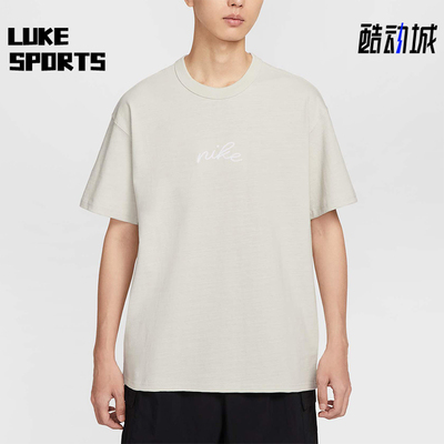 Nike/耐克正品2025秋季款男士套头宽松透气运动短袖HQ9239-072