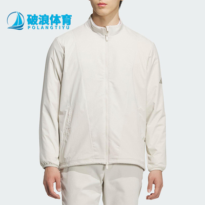 Adidas/阿迪达斯正品春秋男士运动保暖高尔夫拉链宽松夹克JM2935