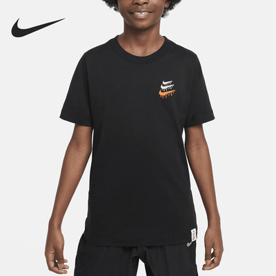 Nike/耐克正品Sportswear大童夏季柔软轻盈印花T恤FV5417-010