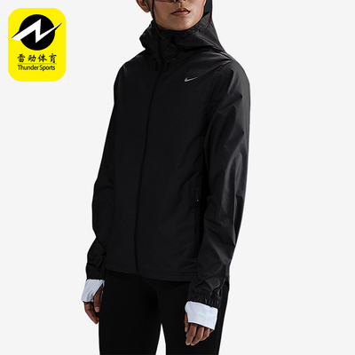 Nike/耐克正品春秋女士轻薄梭织运动经典跑步上衣夹克DX0319-010