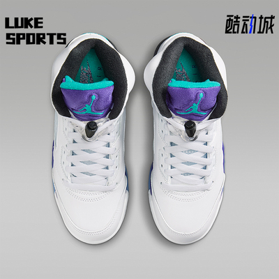 Nike/耐克正品JORDAN GS女子大童耐磨气垫中帮篮球鞋HQ7980-100