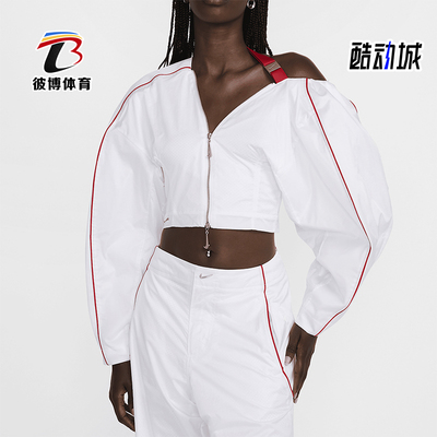 耐克女士宽松经典夹克外套