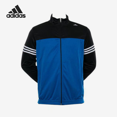 Adidas阿迪达斯正品男款高领撞色轻便舒适休闲运动夹克AY3264