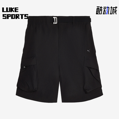 Puma/彪马正品夏季男士休闲简约宽松舒适运动短裤640427-01