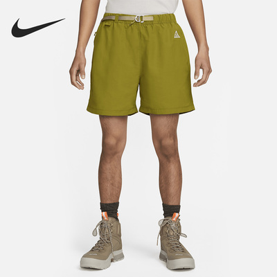 Nike/耐克正品男子舒适系带中腰梭织运动休闲短裤 CZ6705-390