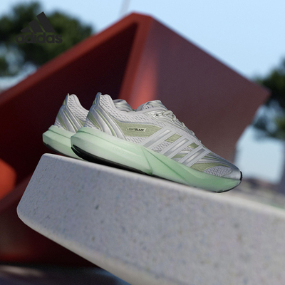 Adidas/阿迪达斯官方正品LIGHTBLAZE GLOW女士耐磨跑步鞋JP6328