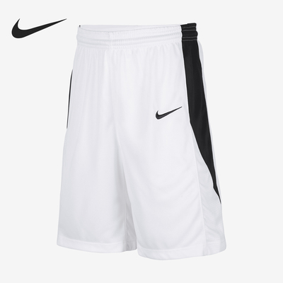 Nike/耐克正品新款新款大童实战针织拼接篮球短裤HF0699-100