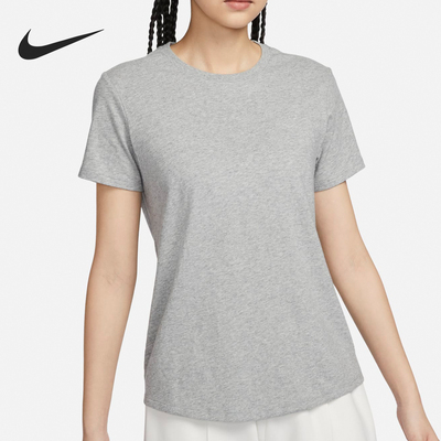 Nike/耐克正品夏季新款女士运动透气简约休闲短袖FJ7129-063