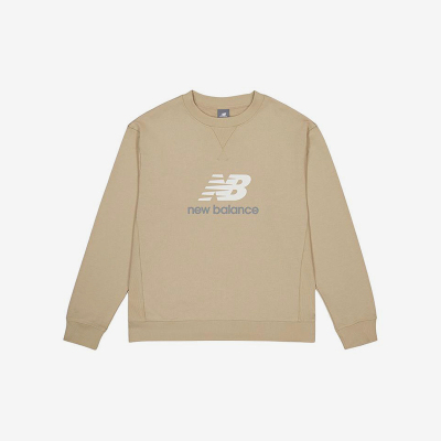 New Balance/NB正品新款男女运动休闲圆领卫衣套头衫AMT41356-SOT