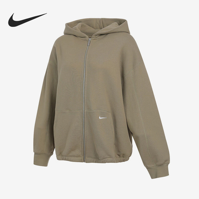 Nike/耐克正品2025女士户外运动针织连帽拉链休闲外套HV1950-276