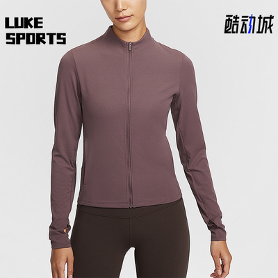 Nike/耐克正品2025女士立领透气印花经典运动休闲外套II3928-502