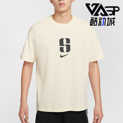 Nike/耐克正品2025男士休闲圆领套头印花透气篮球短袖IO4239-113