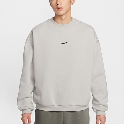 Nike/耐克正品2025冬季款男士日常圆领刺绣运动卫衣IR0107-072