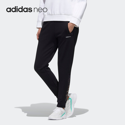 阿迪达斯宽松运动长裤