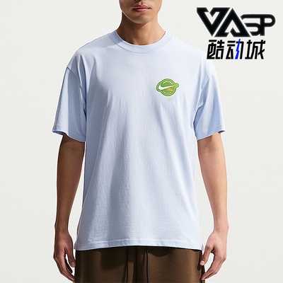 Nike/耐克正品夏季男士休闲宽松印花针织圆领透气T恤IR4965-407