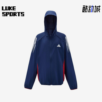 Adidas/阿迪达斯正品JK WV JKT HOODY儿童拉链夹克外套LD7368