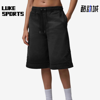 Nike/耐克正品JORDANFlightClubBigShorts牛仔经典短裤IF1137-010