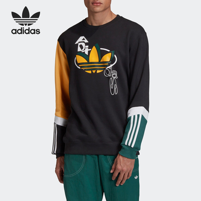 阿迪达斯男子圆领卫衣