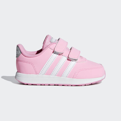 Adidas/阿迪达斯正品  女童魔术贴板鞋轻便休闲运动鞋 F35700