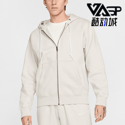 Nike/耐克正品Solo Swoosh男士加绒拉链连帽外套DR0403-072