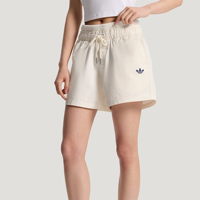 Adidas/阿迪达斯正品三叶草WSHORT新款女经典米白色短裤KY8322