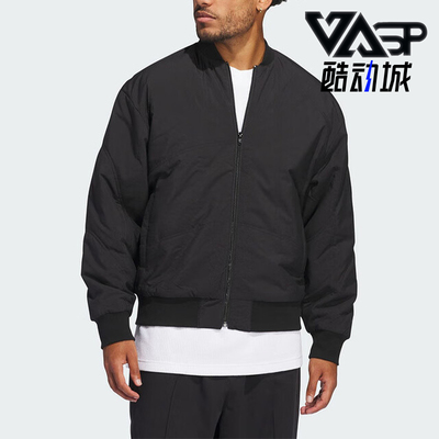 阿迪达斯男士运动休闲棉服