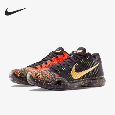 Nike/耐克正品Kobe 10 Elite男士防滑实战篮球鞋802560-076