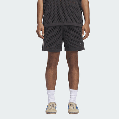 Adidas/阿迪达斯正品CrochetShorts新款男经典碳黑色短裤JF4273